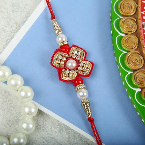Send Designer Fancy Diamond Rakhi Online