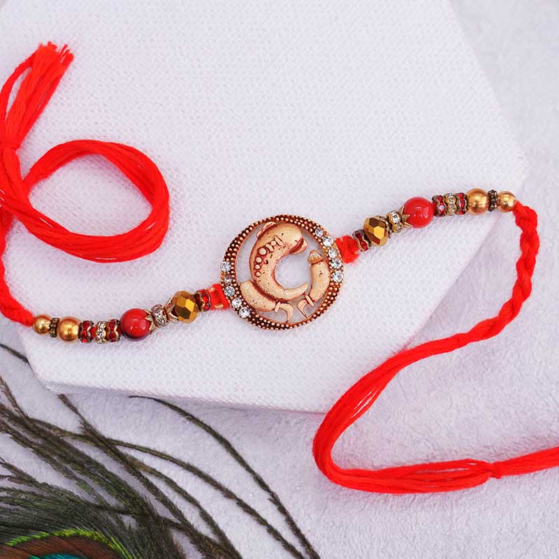 Send Elegant Collection of 3 Rakhi Online