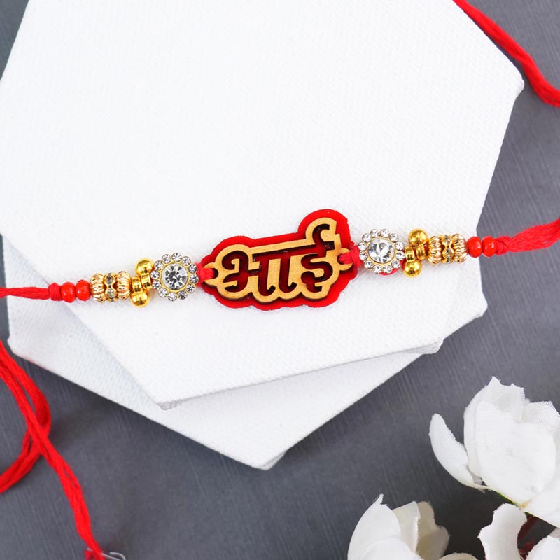 Send Set of Three Pretty Rakhis for Brothers to Hong kong Online